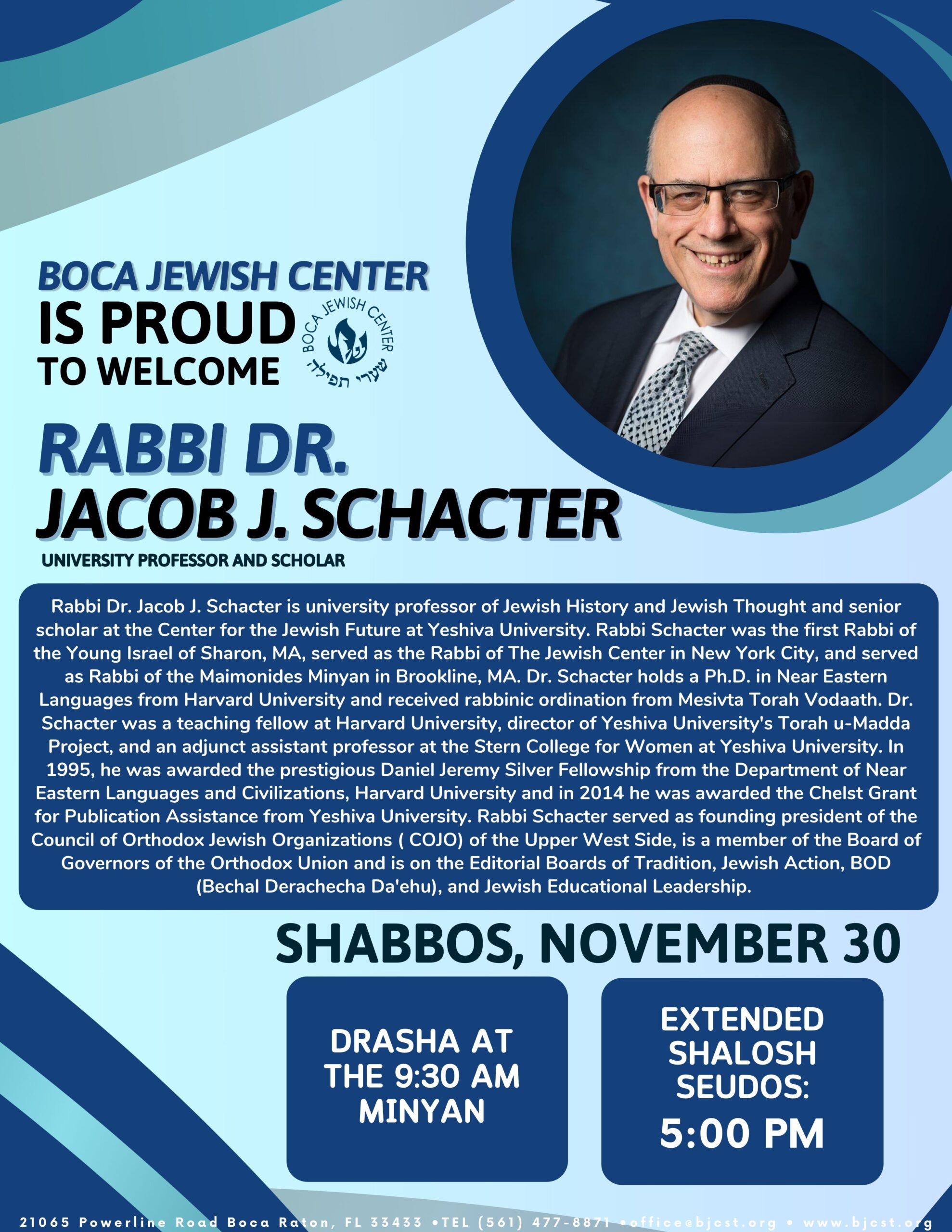 Boca Jewish Center - Orthodox Synagogue in Boca Raton, FLBoca Jewish Center